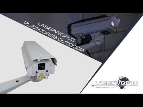 Laserworld PL-5500RGB outdoor and architecture laser system | Laserworld