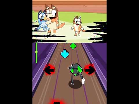 FNF Music Dash | Dusk Till Dawn But Bluey Pibby - FNF Animation 2 #blueyandbingo #fnf #fnfanimation