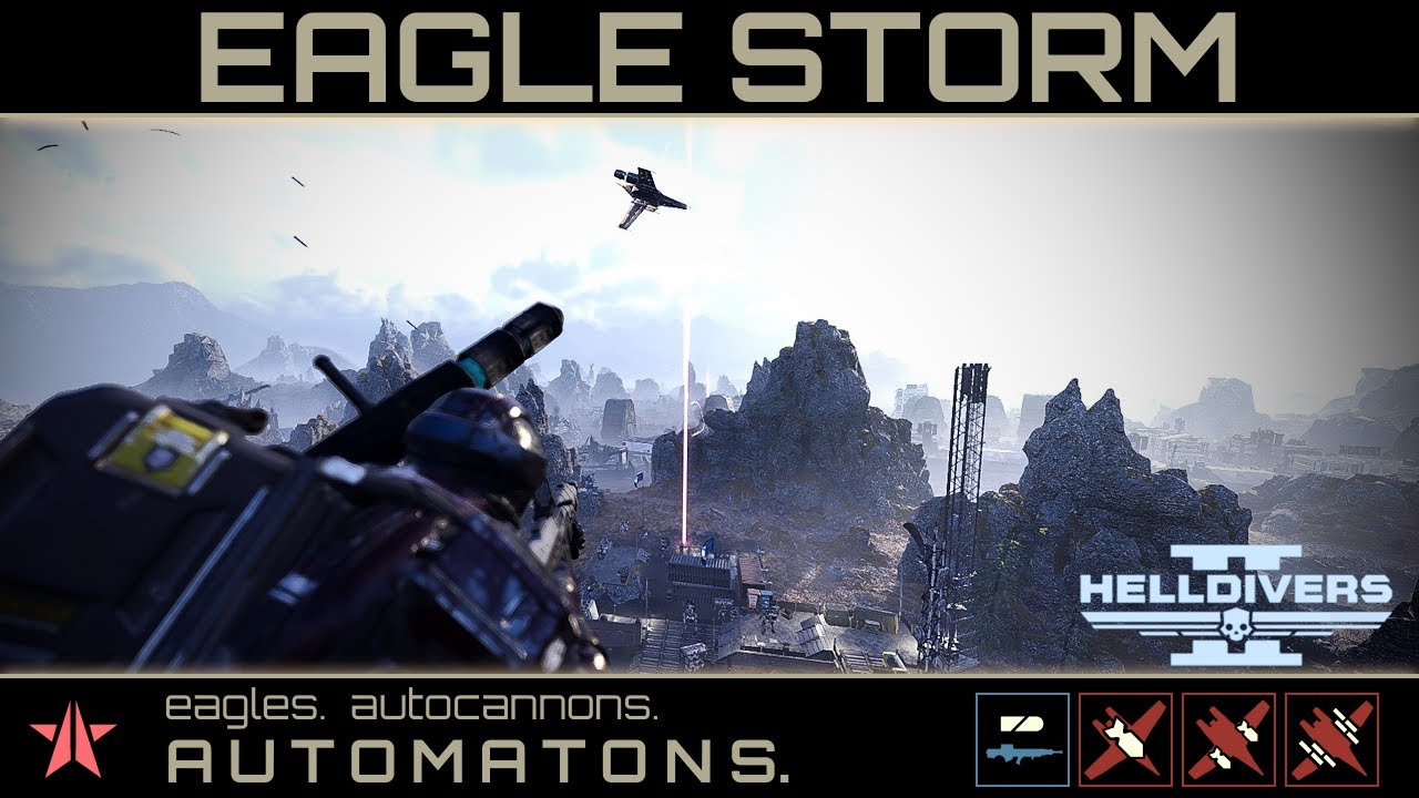 Helldivers 2 – Solo Automatons | Eagle Storm | Full Clear Super Helldive