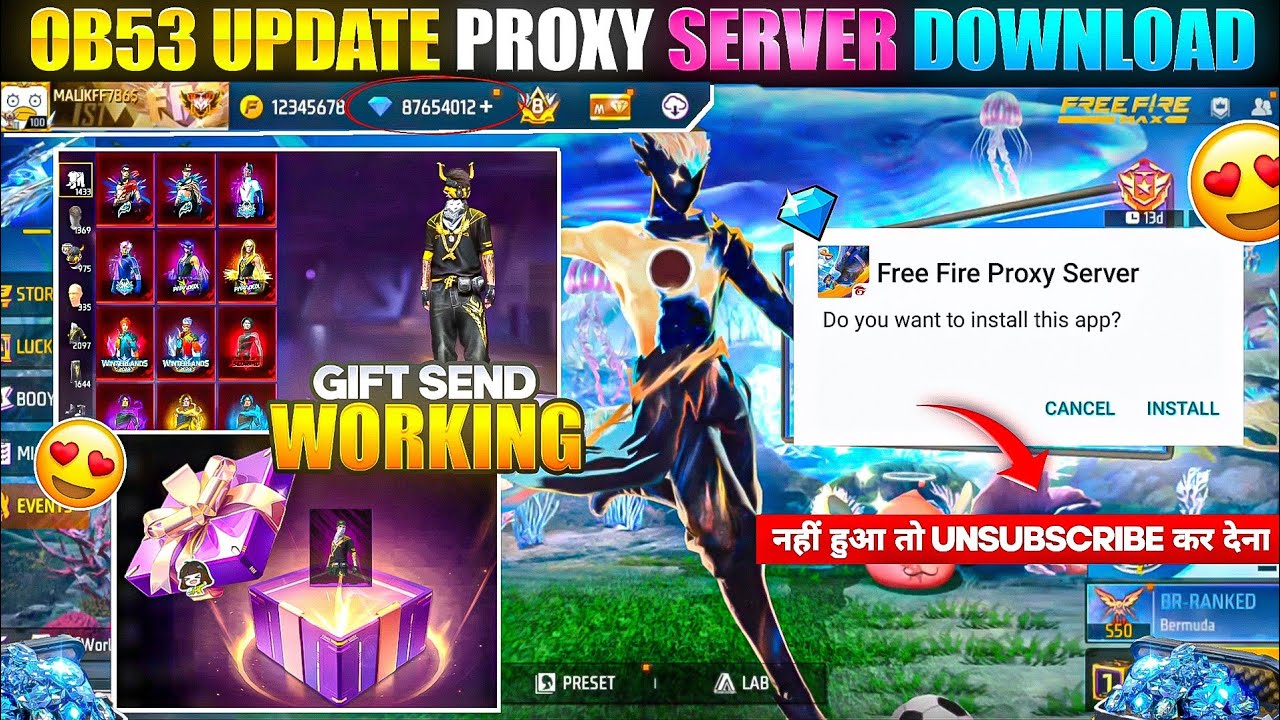 How To Download Proxy Server In Free Fire 💯😱🔥 | Free Fire Proxy Server | Proxy Server Free Fire