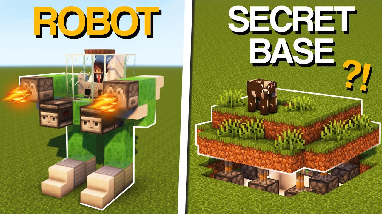 Minecraft: 5+ BEST Redstone Build Hacks & Ideas! - Minecraft Builders