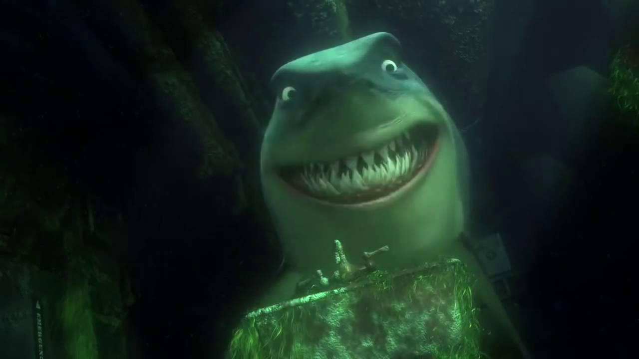 Finding Nemo: Shark Scene