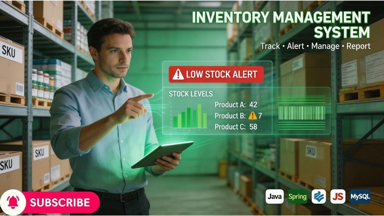 Inventory Management System using AI #inventorymanagement #aiproject #cs #finalyearproject #software