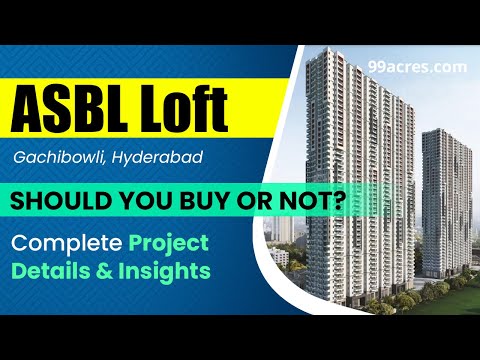 ASBL Loft Gachibowli, Hyderabad | Price List & Brochure, Floor Plan ...