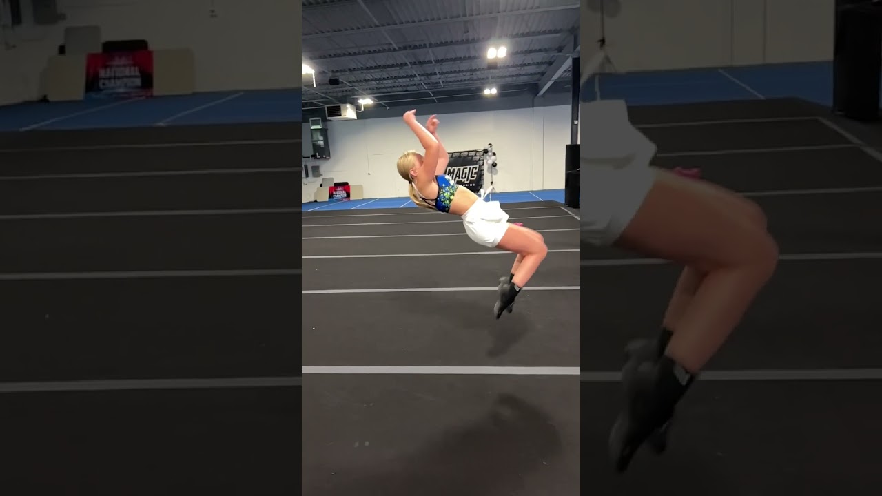 Slow Motion Back Tuck #Shorts
