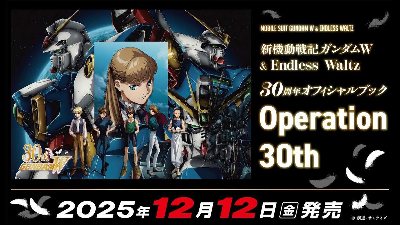 "Mobile Suit Gundam W & Endless Waltz" 30th Anniversary Official Book ...