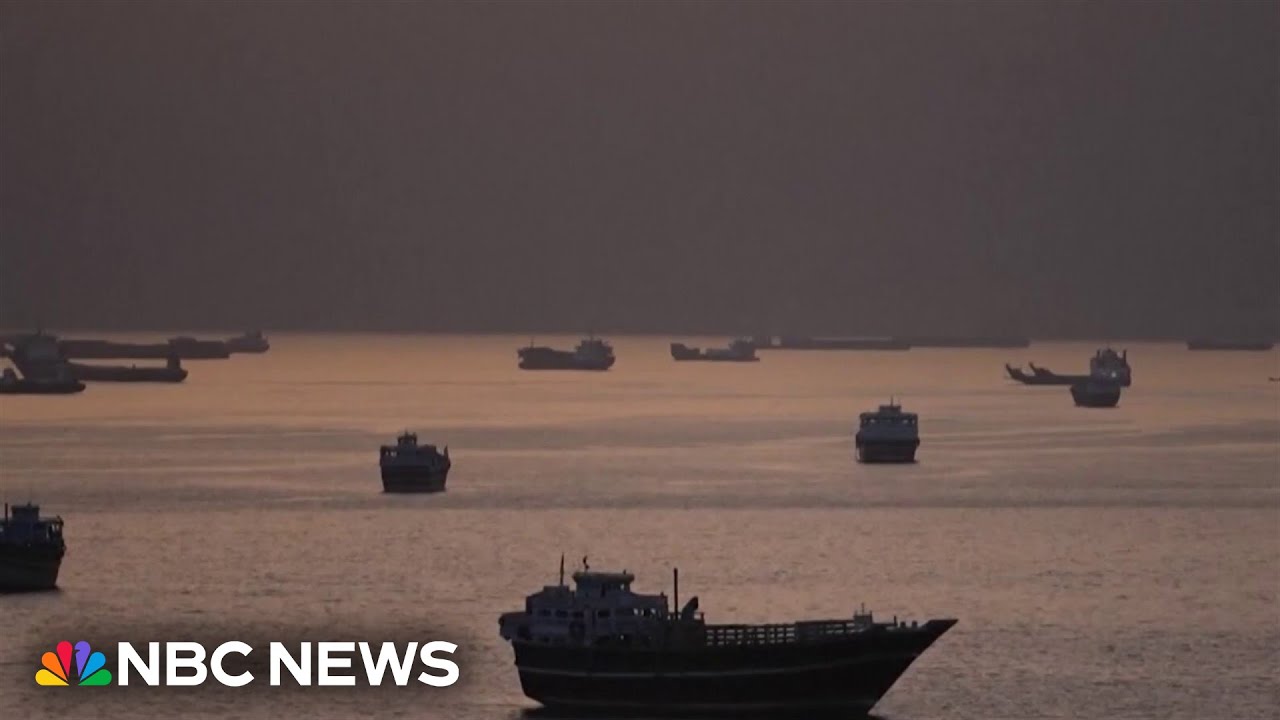Trump says the U.S. will ‘free up’ ships in the Strait of Hormuz