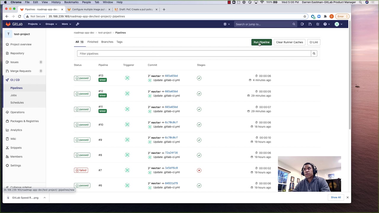 Speed Run: Verify - Runner:Configure multiple image pull policies for Docker executor