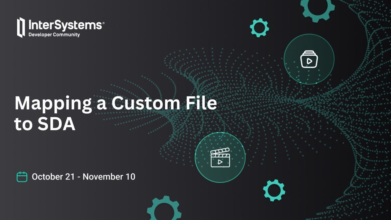 Mapping a Custom File to SDA
