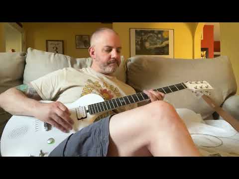Enya Nova Go Sonic Carbon Fiber Electric Guitar Built in Amp CLEAN SOUND