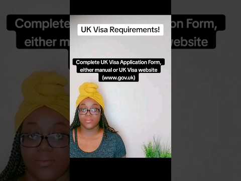UK Visa Requirements! 🇬🇧 #ukvisa #uk #youtubeshorts #ukvisitorvisa #shortsfeed