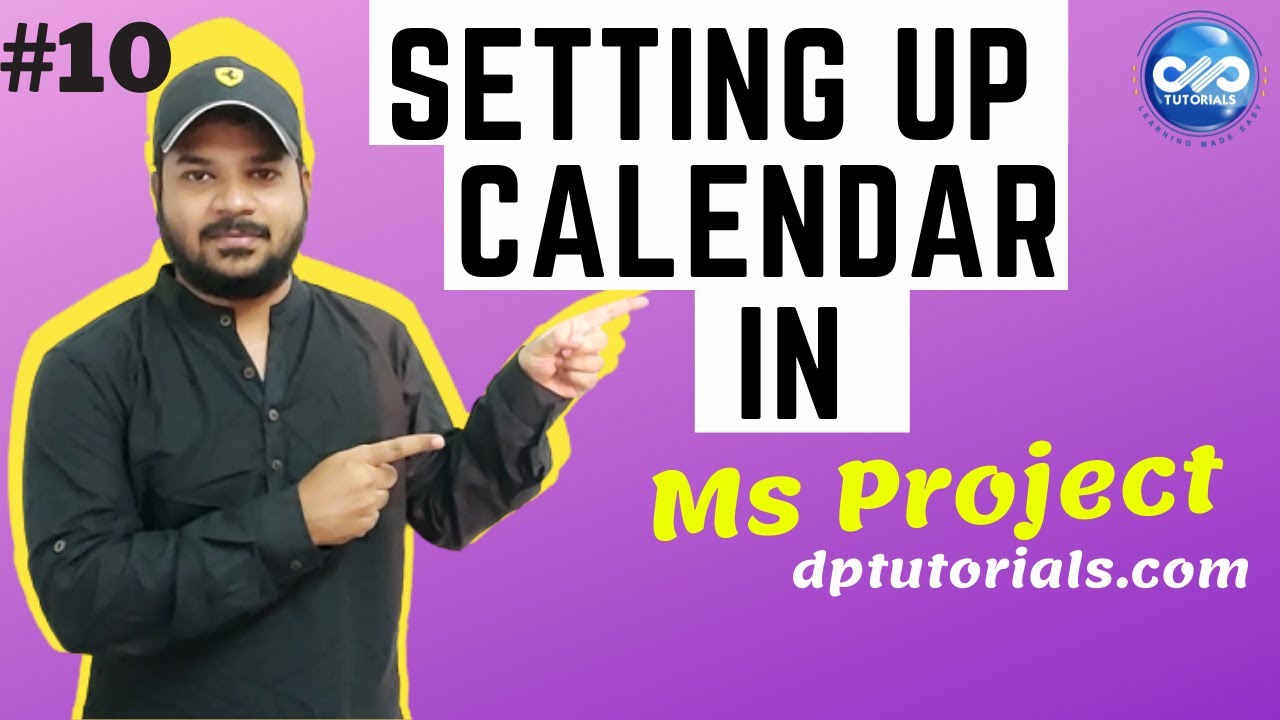 MS Project: Setting up calendars in Microsoft Project || MSP Tutorials