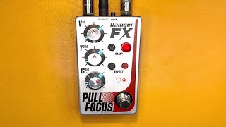 Rainger FX Pull Focus Distortion with Dynamic Reverb & Chorus Pedal - Andertons Music Co