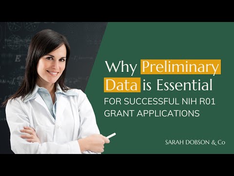 How to Use Preliminary Data in Your NIH R01 Grant Applications