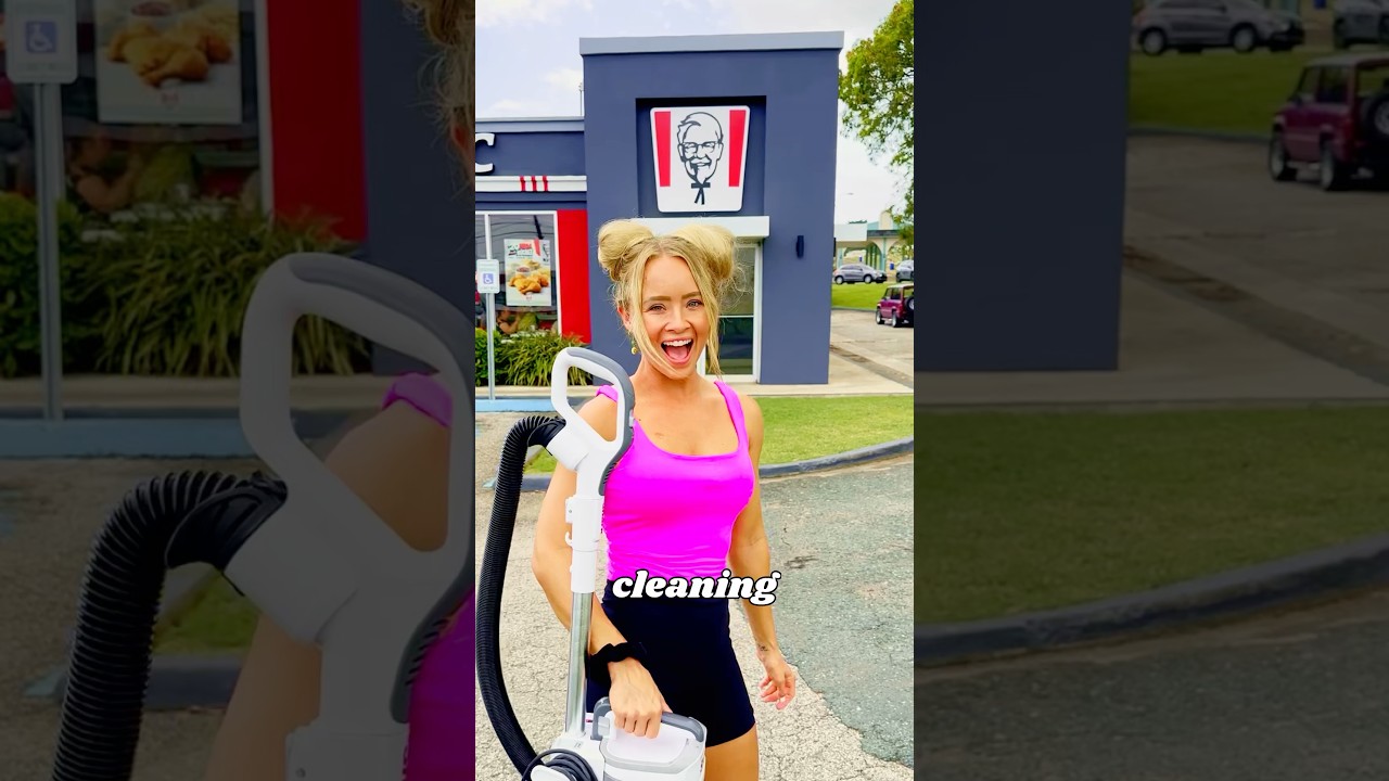 Cleaning KFC’s Bathroom For Free!