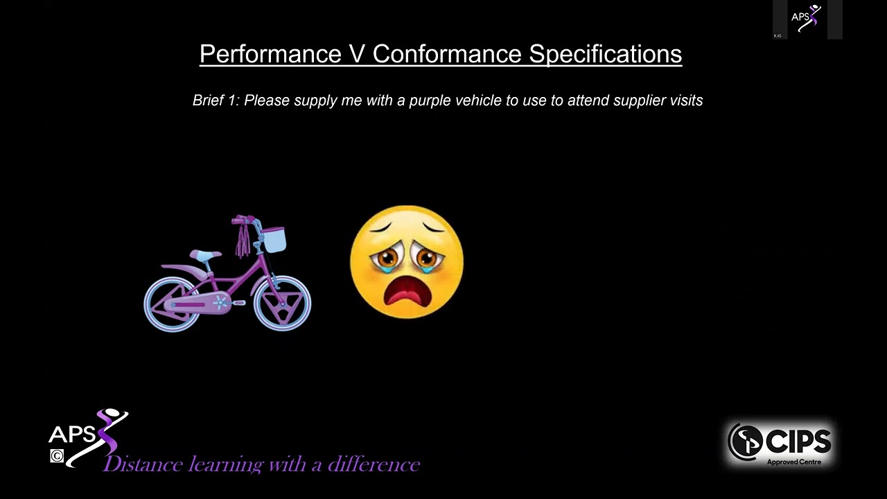 Performance V Conformance Specifications