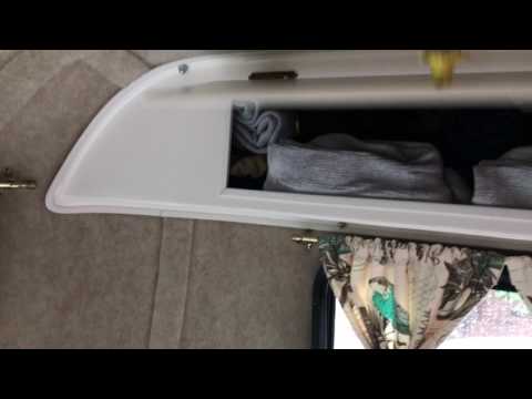 Clothes storage in a Scamp Trailer pt 2