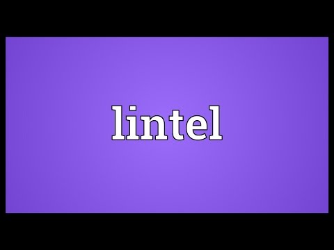 Lintel Meaning