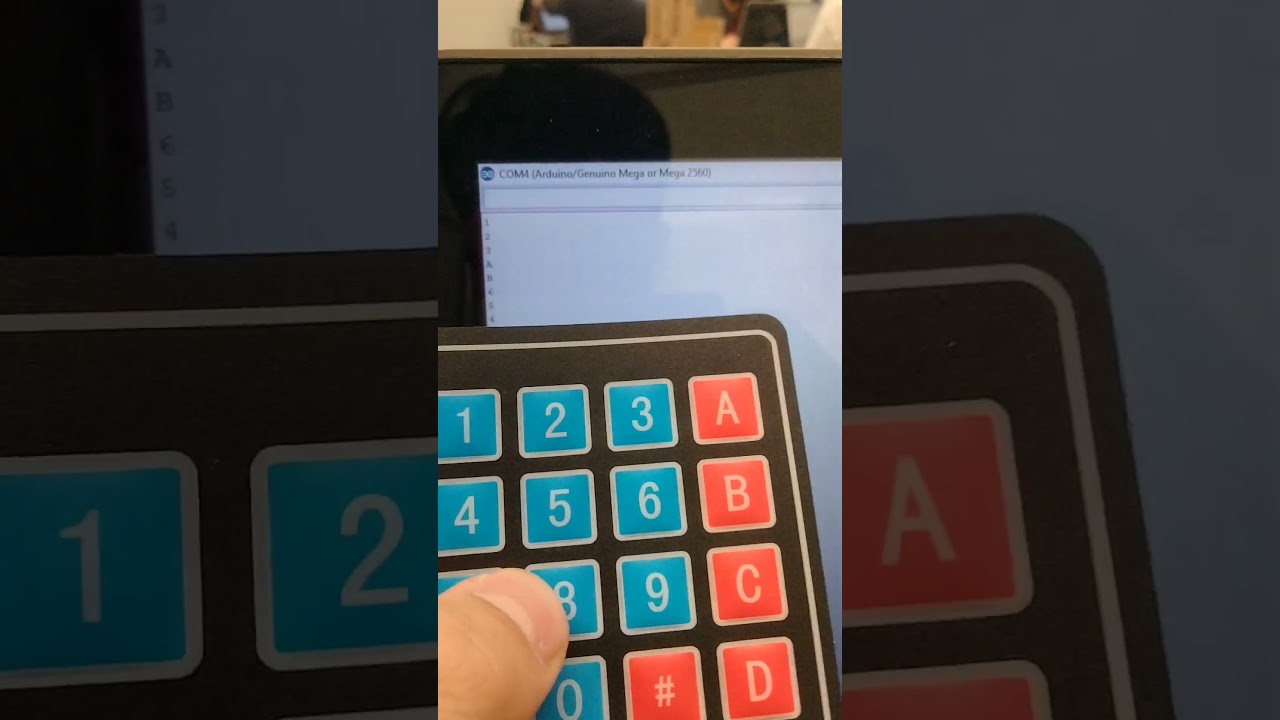 Arduino Membrane Keypad