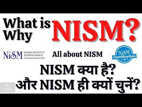 What is NISM I Why NISM I NISM VS NCFM I NISM CERTIFICATIONS I NISM COURSES I Technical Analysis RK