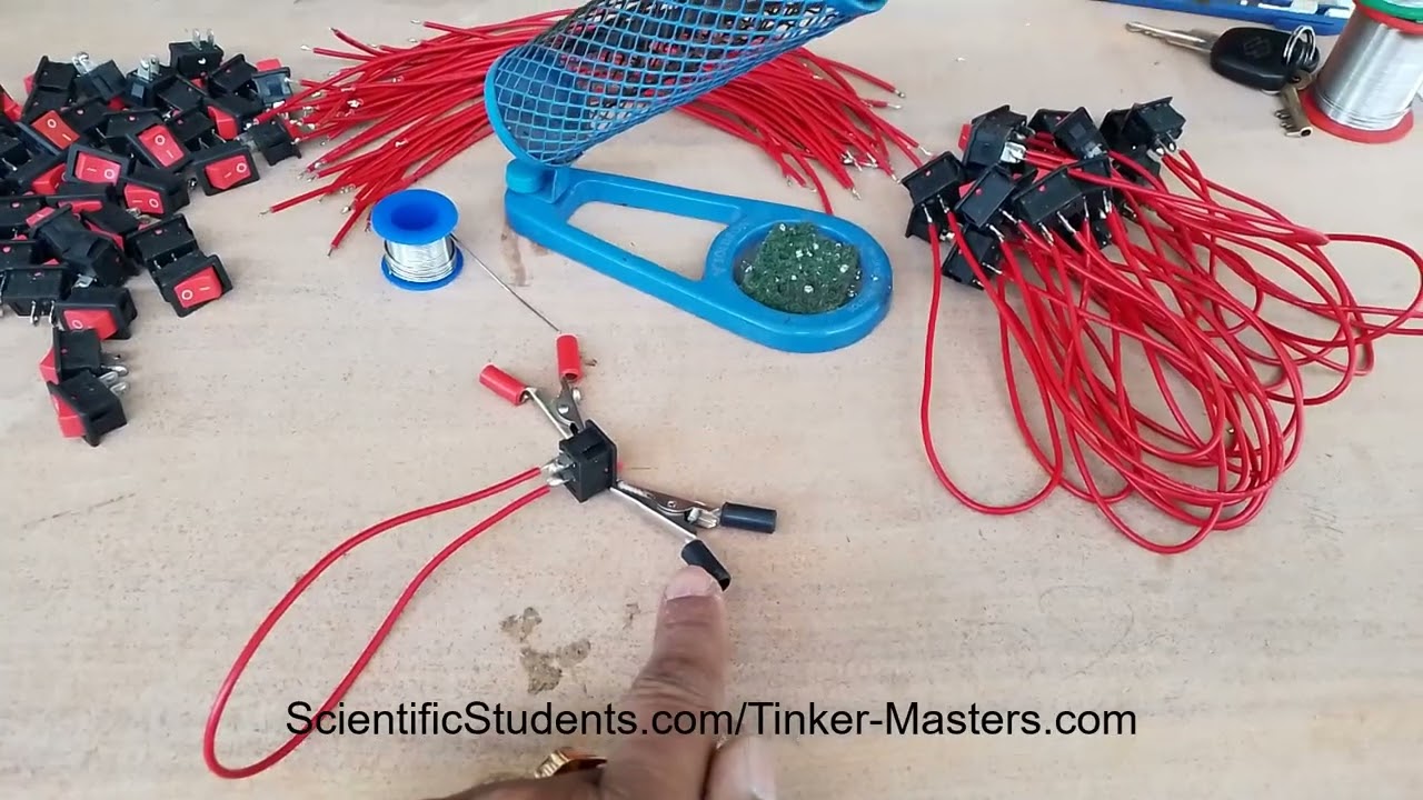 Preparation of a Switch wire for circuitlab