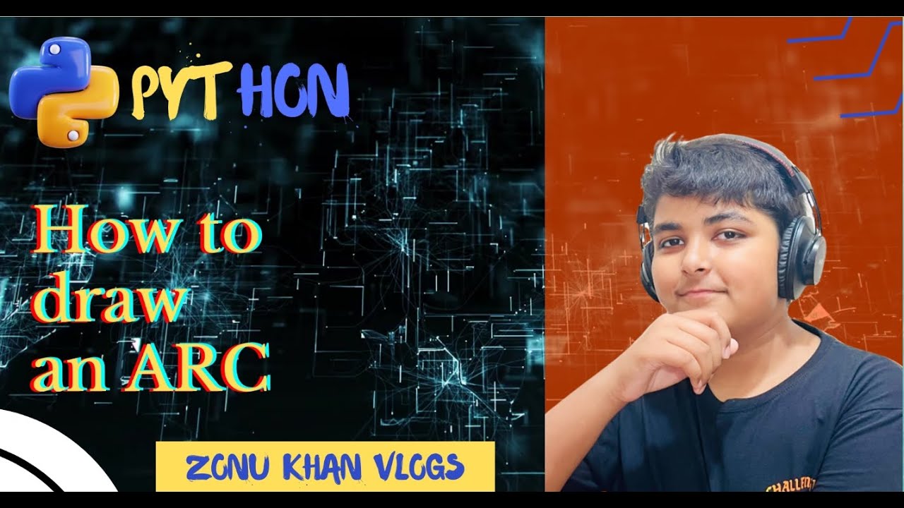Python Coding: How to Draw an ARC - Step-by-Step Tutorial || Learn Python Coding: Drawing an ARC!