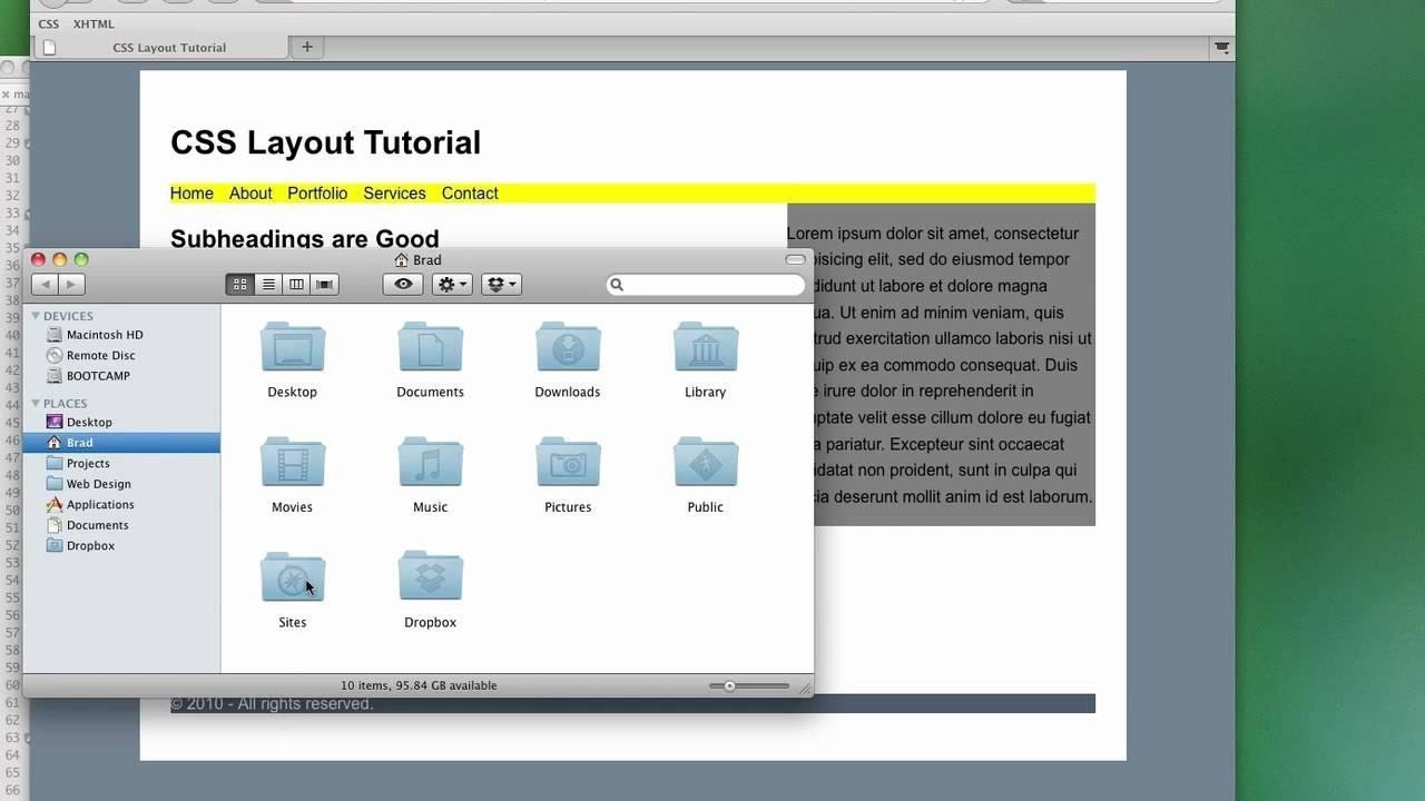 Equal Height Columns - CSS Layout Tutorial  2019