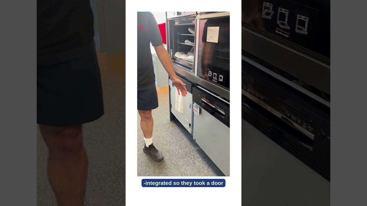 What is the difference between integrated and semi-integrated Dishwashers?