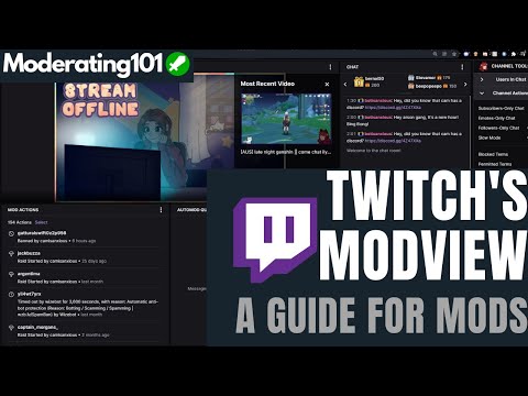 A Moderator's Guide to Twitch's Mod View | Moderating101