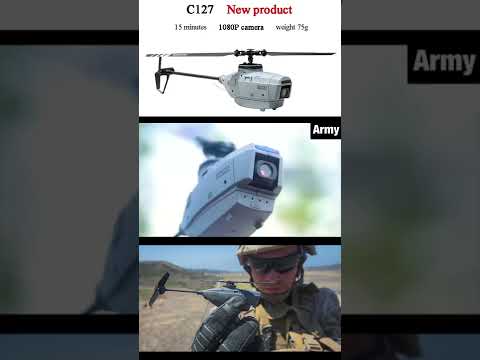 C127 Sentry Helicopter RC Drone CameraWide Angle Spy Drone RC.