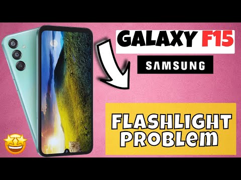 Samsung Galaxy F15 Flashlight Problem - How To Fix