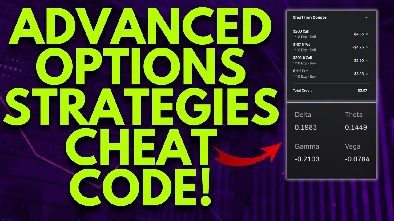 NEW! SEE OPTIONS GREEKS FOR ADVANCED OPTIONS STRATEGIES | TRADING OPTIONS