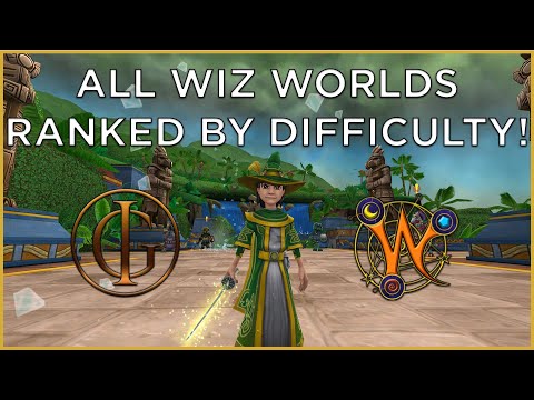 Wizard101: All Worlds RANKED By Difficulty!