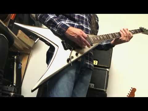 2006 ESP LTD V-350 Gun Metal Gray Flying V - See Vid! | Reverb