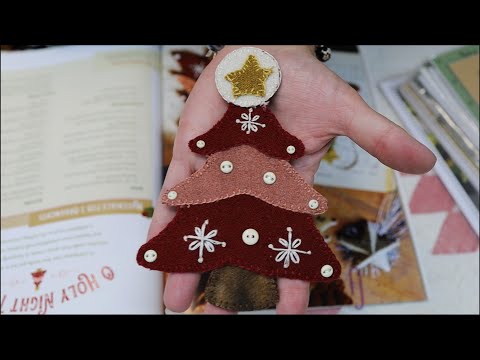Wool Ornament Club #9 New wool applique patterns
