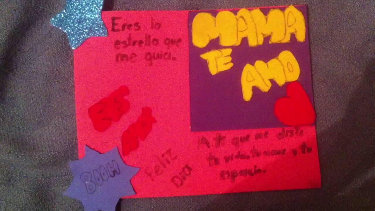 Manualidad Casera (Feliz Día De La Madre) - Manualidades Caseras