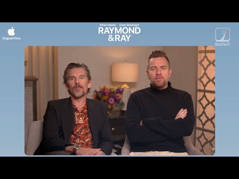 Ewan McGregor and Ethan Hawke Interview for Raymond & Ray tv+