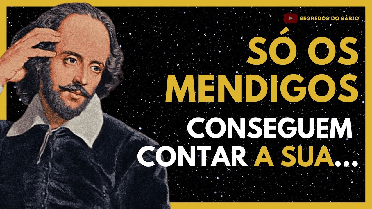 William Shakespeare | Citações e aforismos do dramaturgo e poeta | Frases de amor