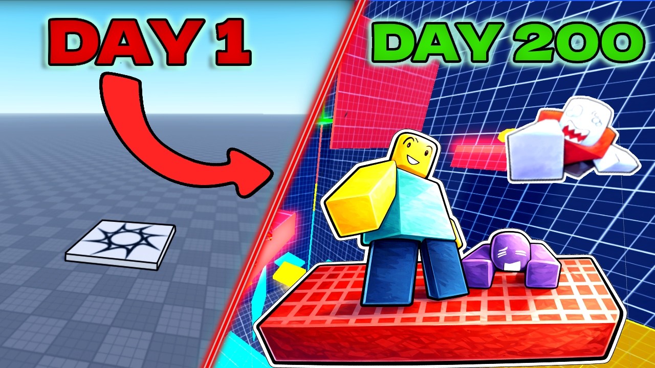 I Spent 200 Days Working On My First Roblox Game