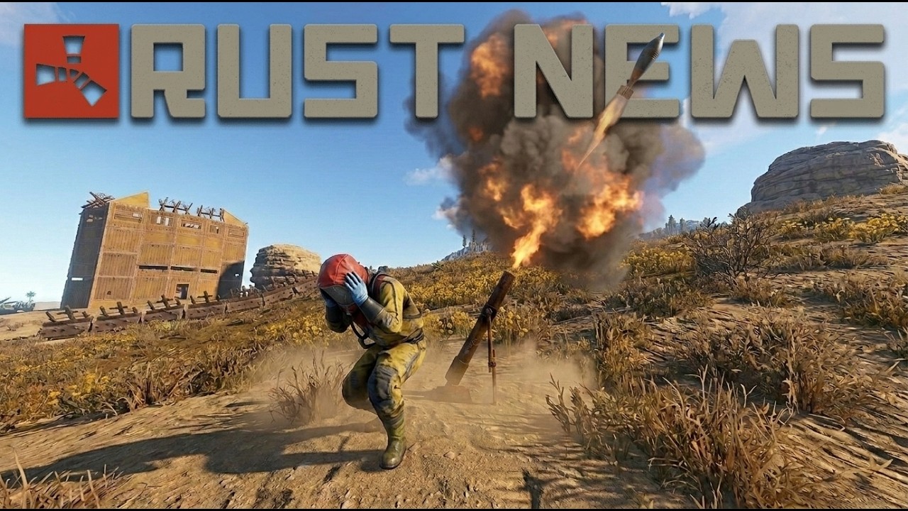 New Weapon - Mortar, Player Model, NEW Twitch Drops & Small Changes! NEW Rust Update