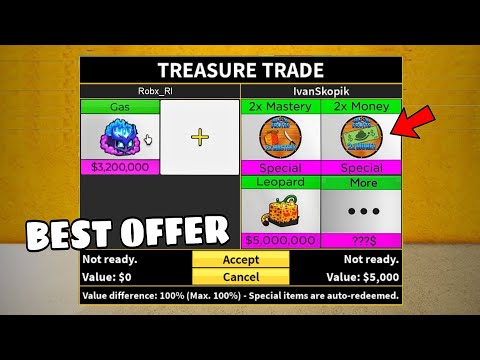 Top 5 GAS FRUIT Trades You Can't Miss in Blox Fruits 2025!