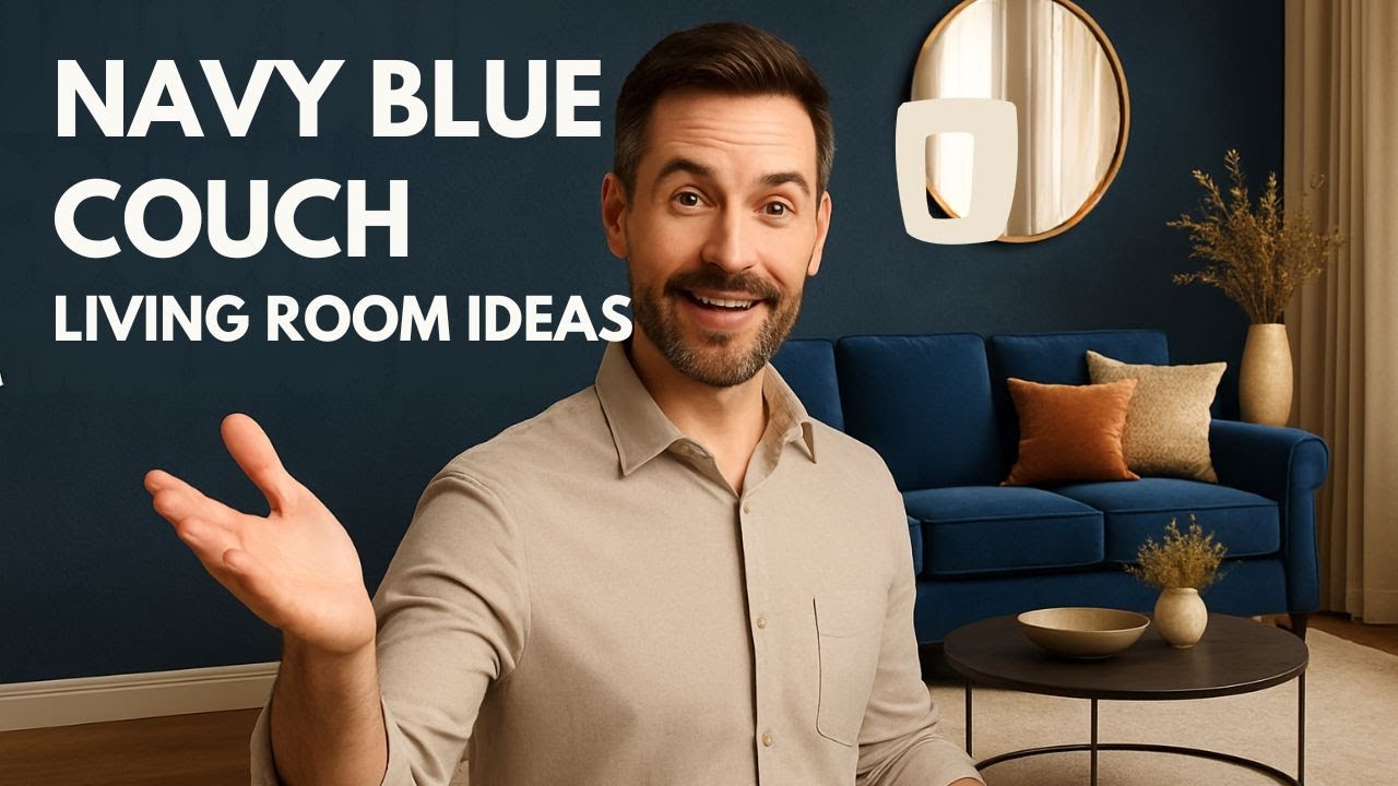 Top 10 Navy Blue Couch Living Room Ideas