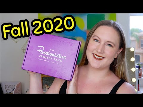 The Passionistas Project Pack Fall 2020 Unboxing + Promo Code