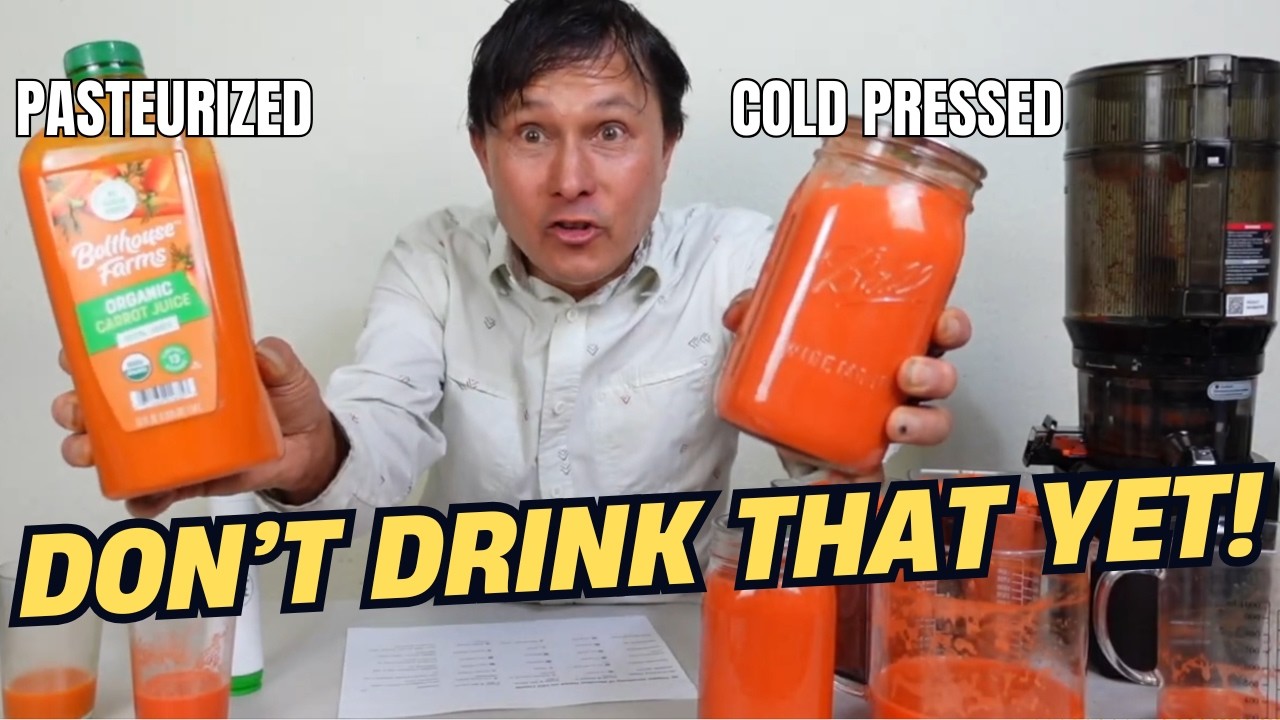 Raw Cold Pressed Juice vs Pasteurized Juice: What They Don’t Tell You