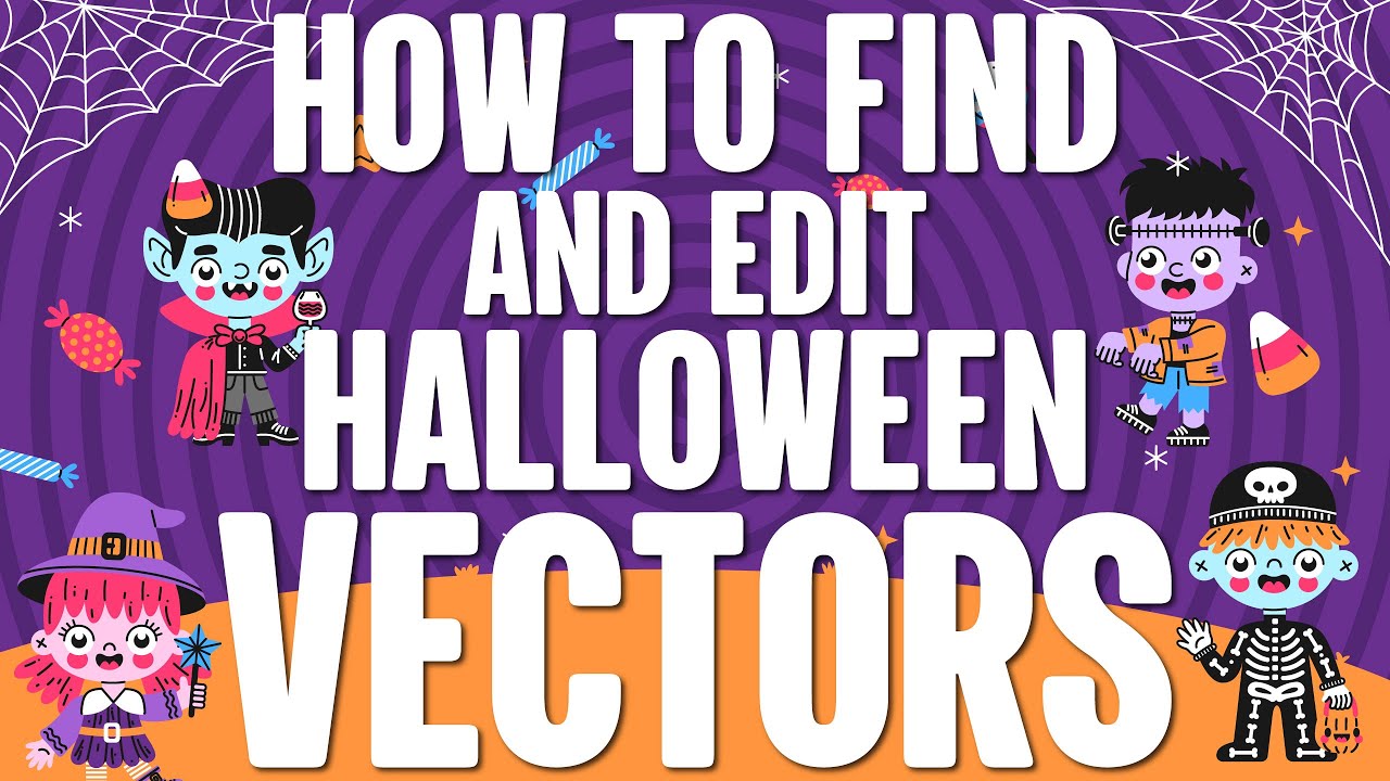 How to use Halloween vectors for t-shirt design