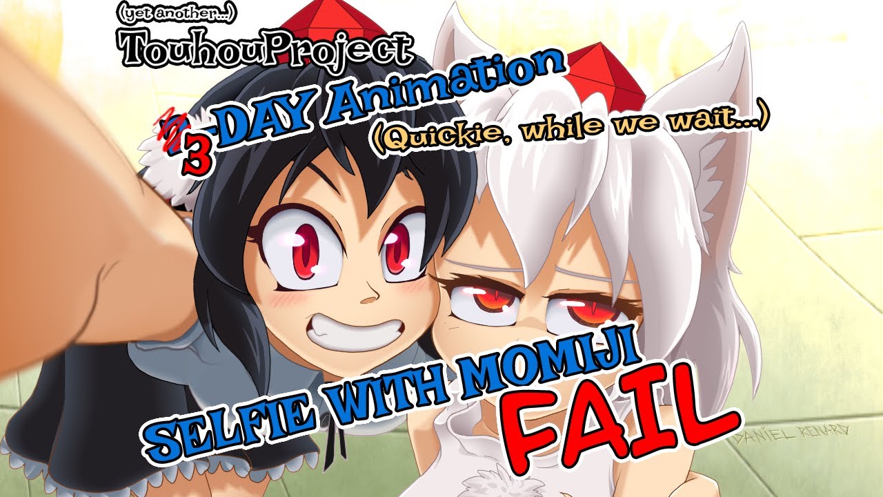 shameimaru aya and inubashiri momiji (touhou and 1 more) drawn by ...