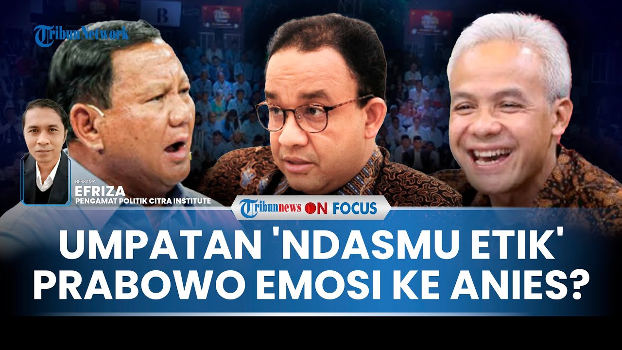 [FULL] VIRAL UMPATAN 'Ndasmu Etik' Prabowo, Pakar: Pak Gemoy Masih ...