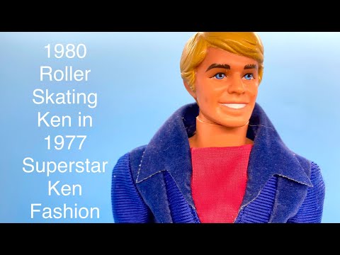 1980 Rollerskating Ken Doll 1881 in 1977 Superstar Ken Doll 2211 Fashion