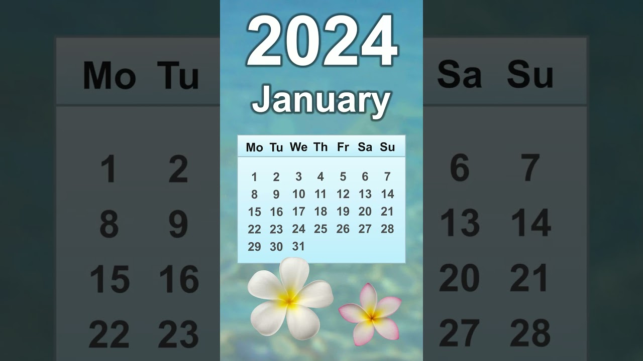January 2024 Calendar