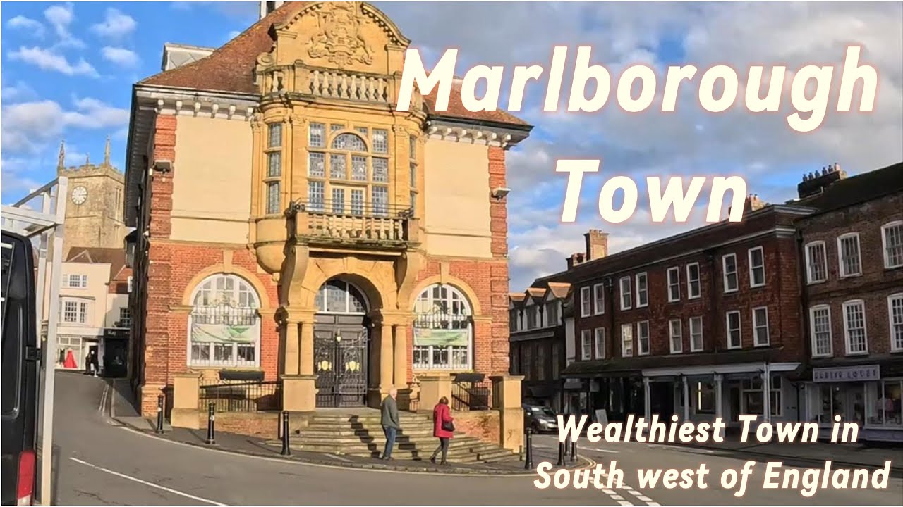 MARLBOROUGH TOWN WITH WIDEST HIGH STREET